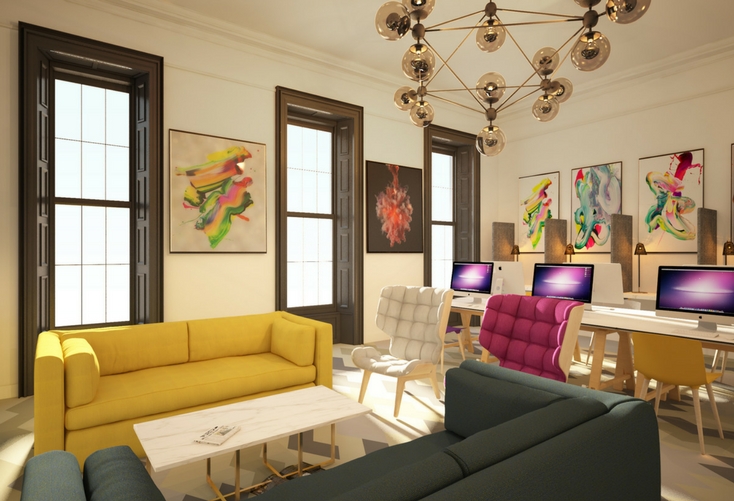 The Bright, Bold World Of Maximalist Workspace Design